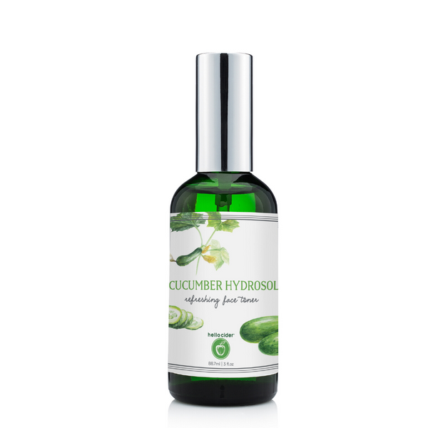 Organic cooling cucumber facial spray - Hello Cider